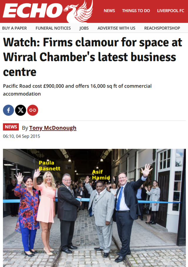 Fraudster / criminal ASIF HAMID and Wirral Council Leader Paula Basnett ...